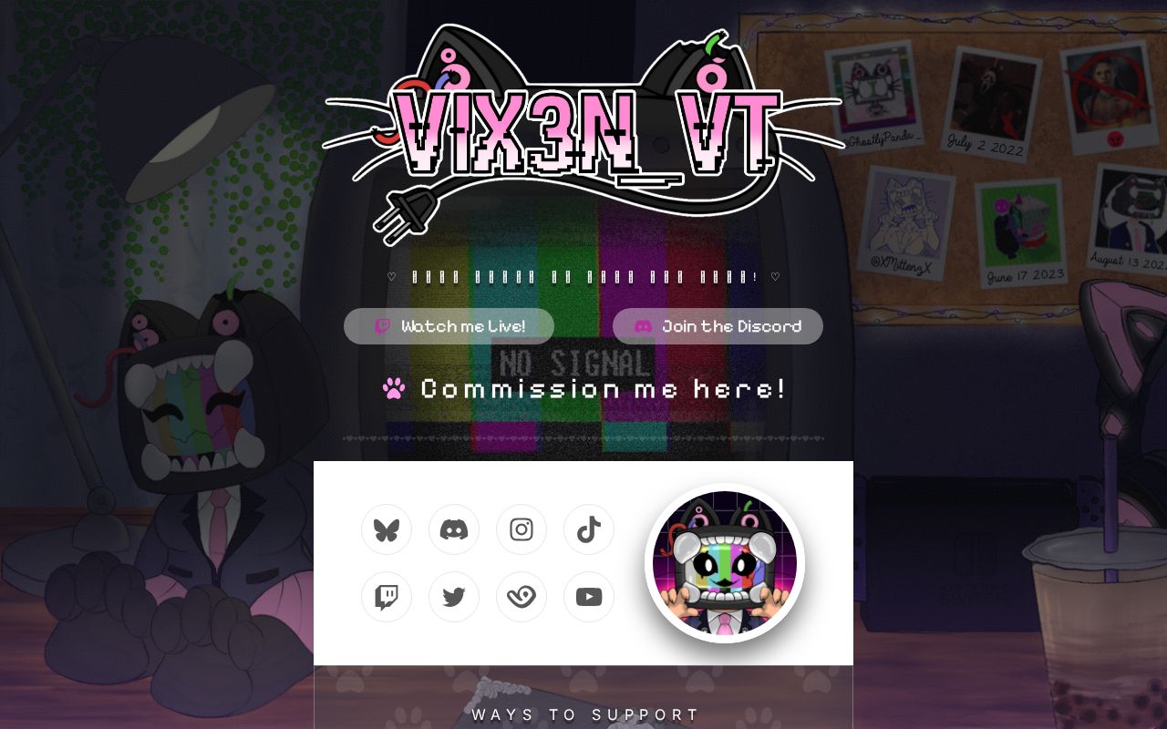 Vix3n the TV Cat Girl!